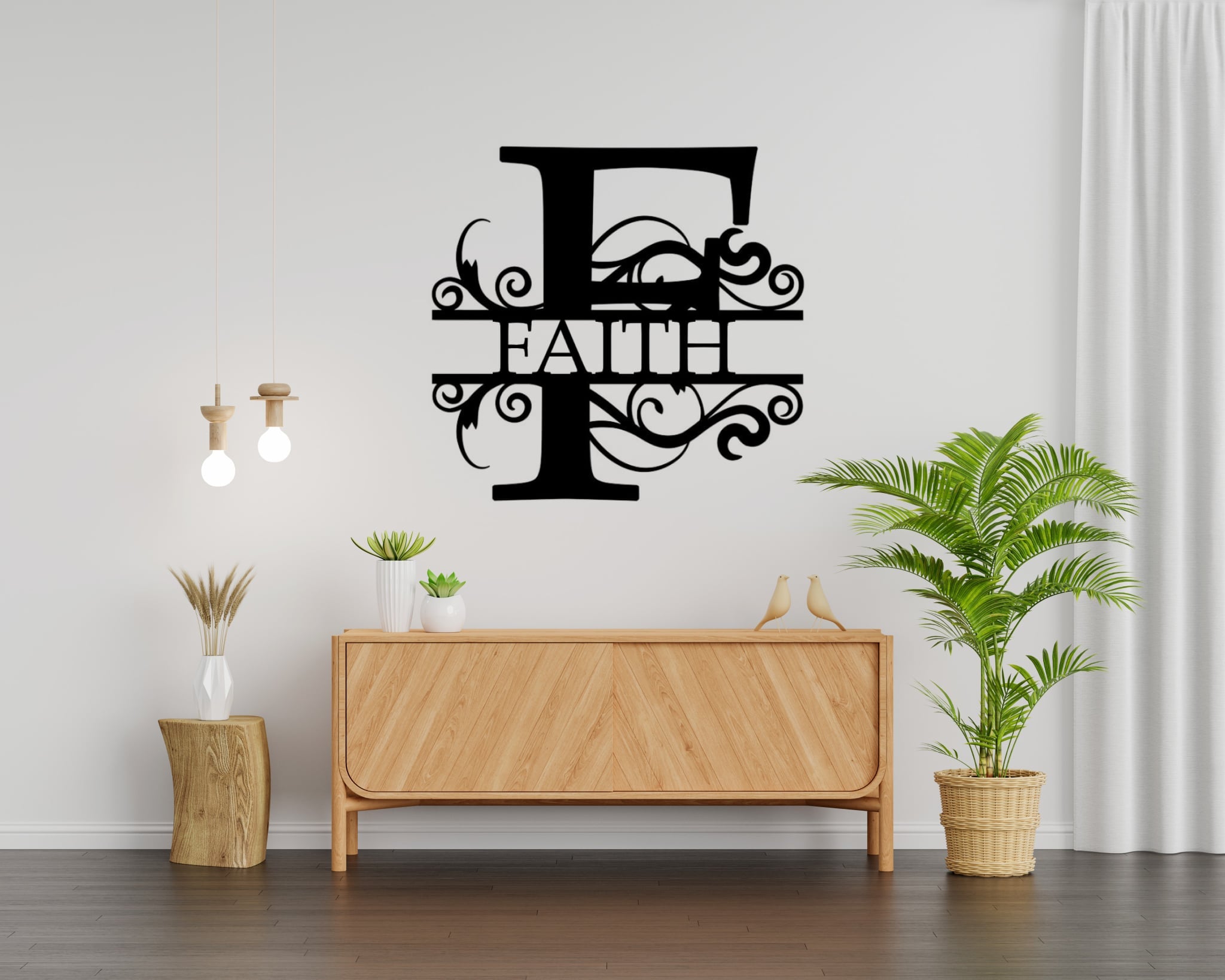 Split Letter Font Monogram – DC Blacksmith Designs